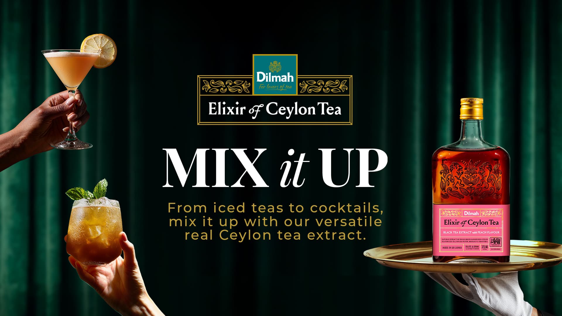 Mix It Up: How to Bring the Bar (or Café) Home with Dilmah Elixirs ...