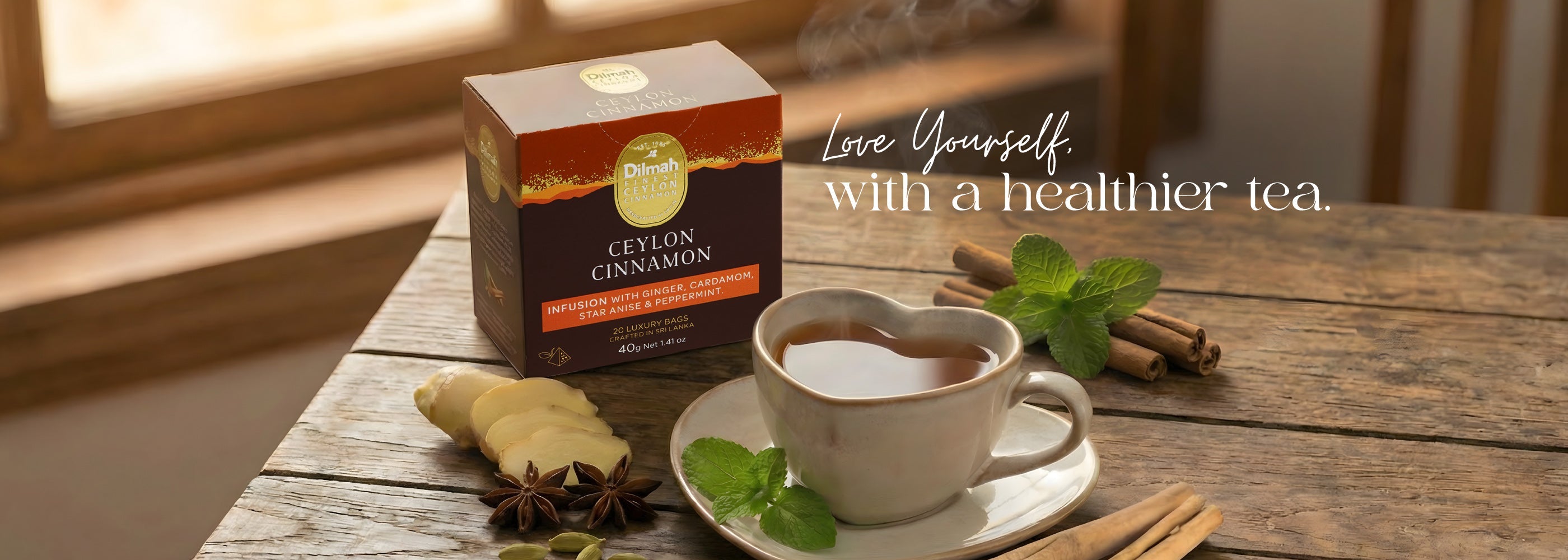 Ceylon Cinnamon Teas & Infusions – Dilmah Tea Australia
