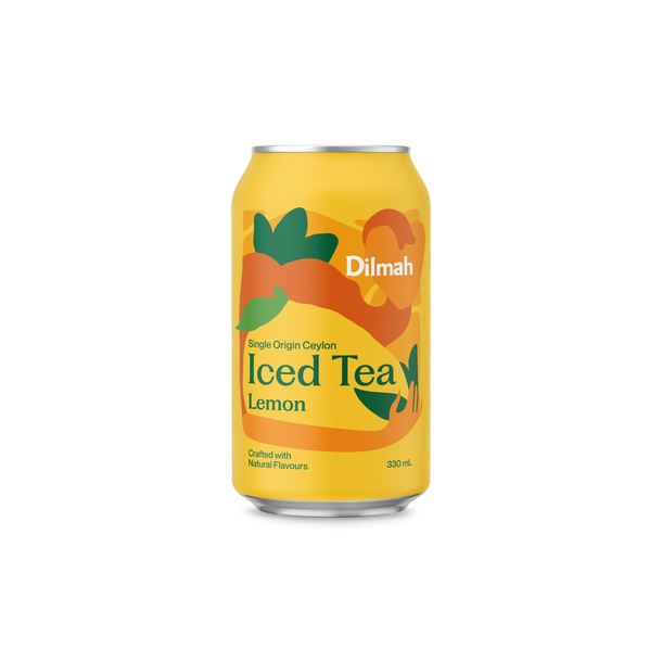 Dilmah Lemon Iced Tea Carton - 330mL x 12 Cans – Dilmah Tea Australia