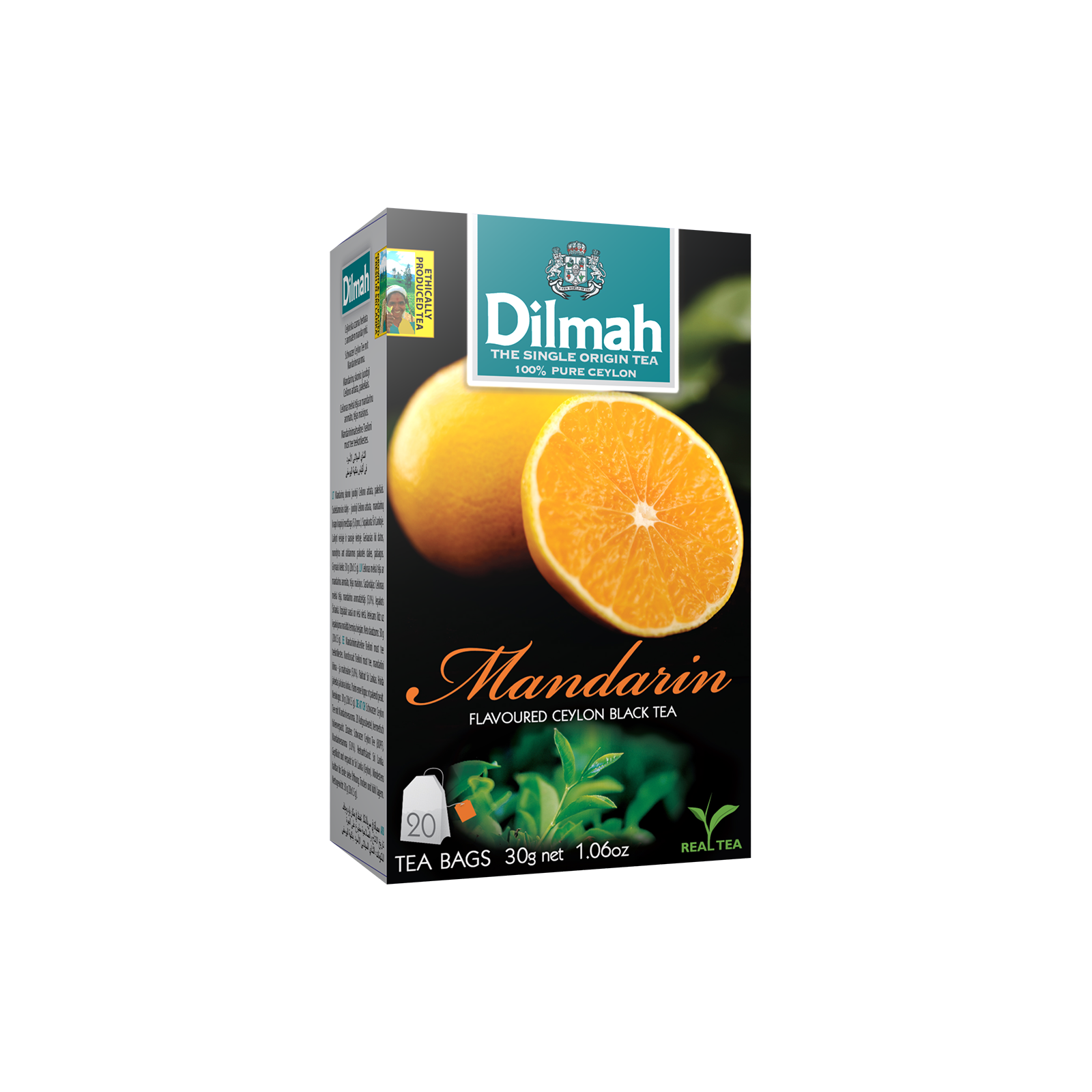 Mandarin Fun Flavoured Tea Bags | Mandarin Tea Australia – Dilmah Tea ...